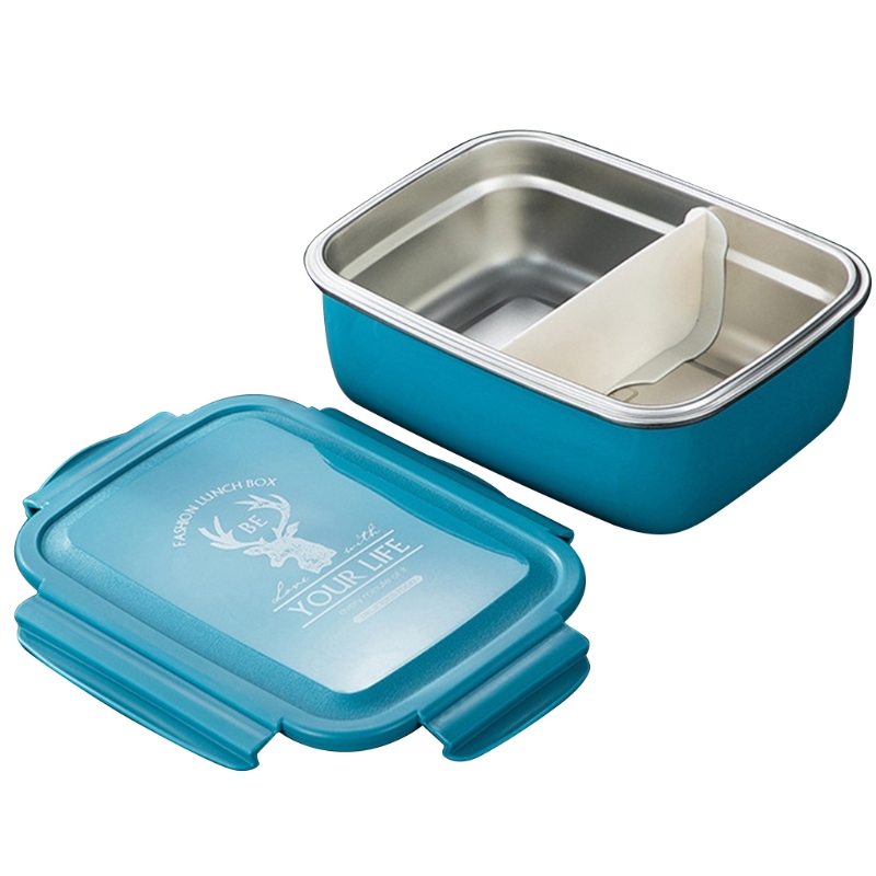 Lunch Dozen Rvs Kinderen Lunchbox Met Compartiment... – Grandado