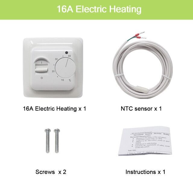 Digital Programmable Floor Heating Temperature Con... – Grandado