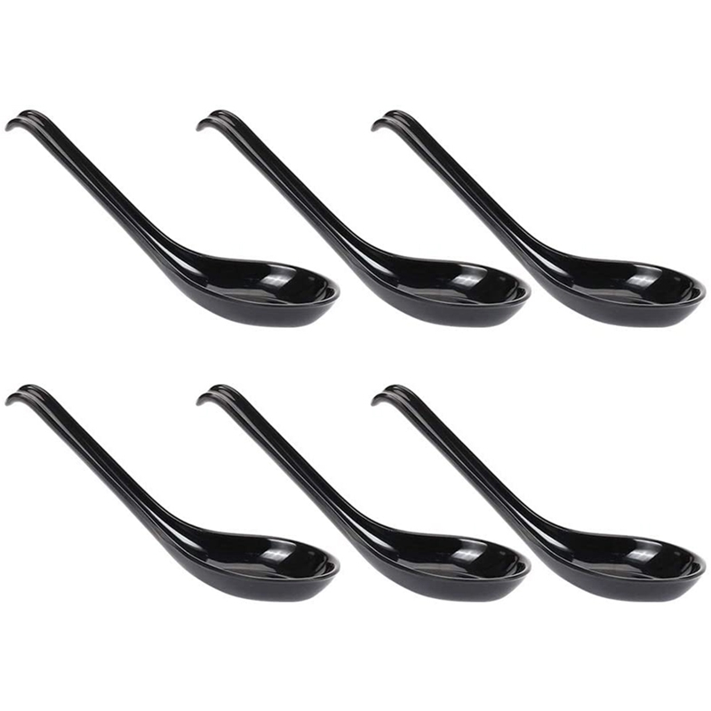 Soup Spoons,6 Pcs Japanese Style Spoons Rice Spoon... – Vicedeal