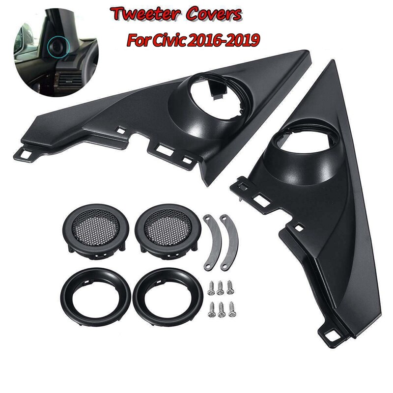 1.5 Inch Pair Front Pillar Althorn Tweeter Covers ... – Grandado