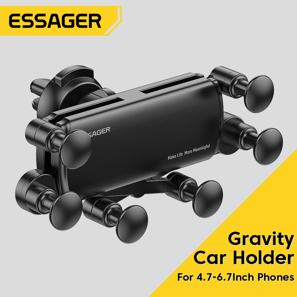 Essager Car Phone Holder Six Points Gravity Air Ve... – Vicedeal