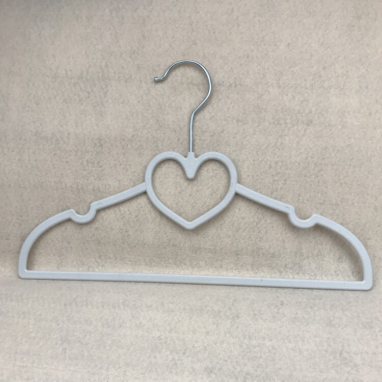10 Pcs Multifunctional Heart Shaped Plastic Hanger... – Grandado