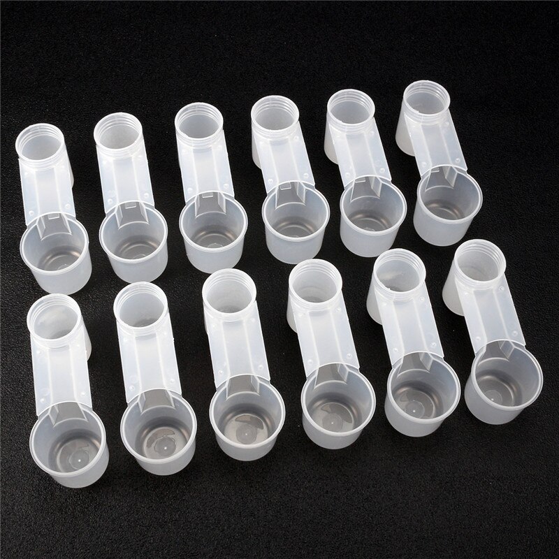 12Pcs Plastic Clear Water Bottle Bird Feeder Drink... – Vicedeal