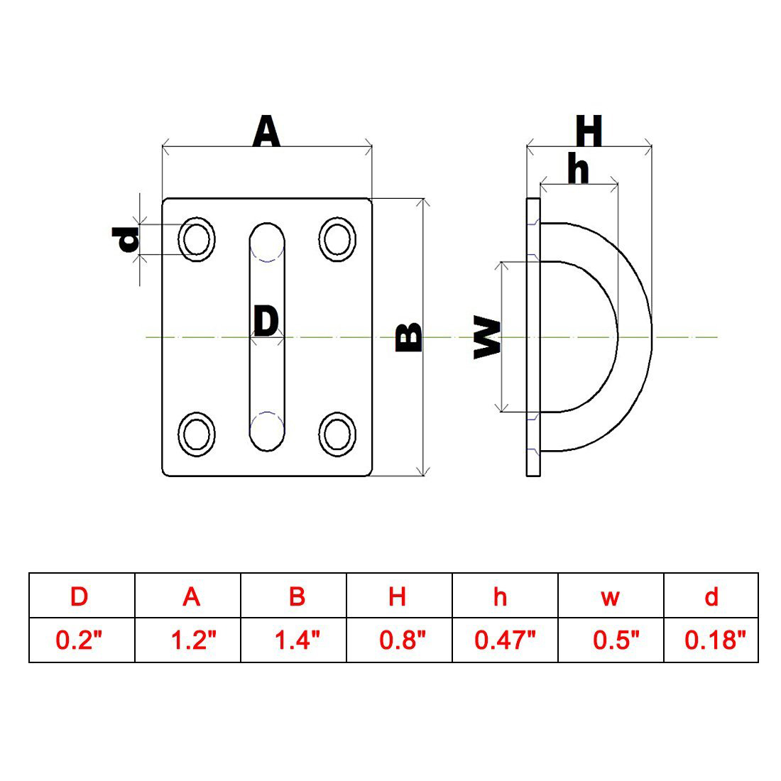 BHTS-304 Stainless Steel 5mm Thick Ring Square Sai... – Vicedeal