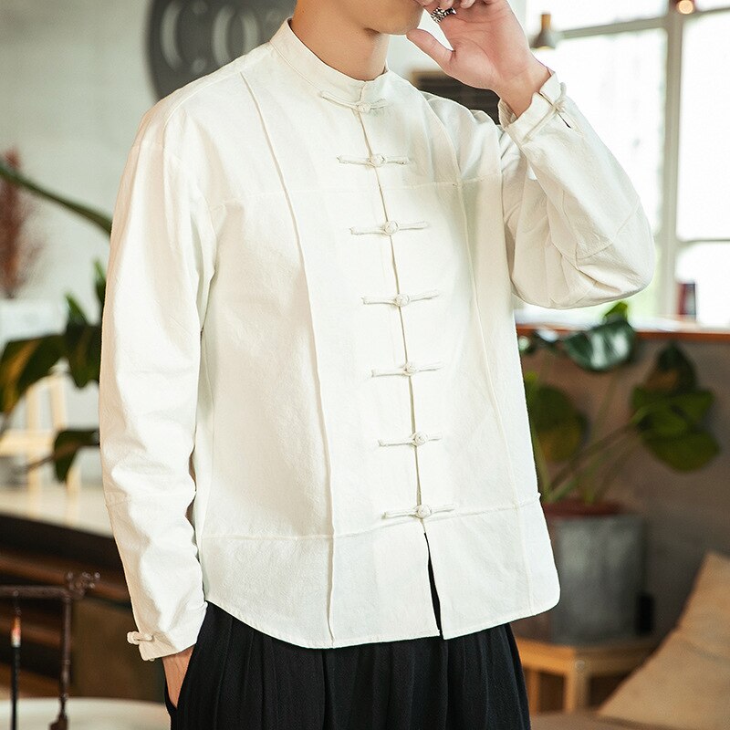 Autumn style Chinese Style Shirt Chinese Tradition... – Grandado