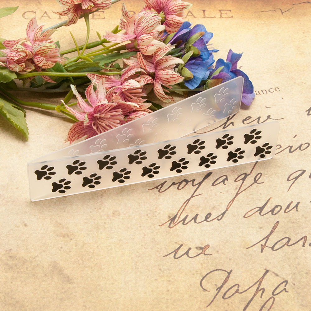 Dog paw shape Plastic Embossing folders Stencils f... – Vicedeal