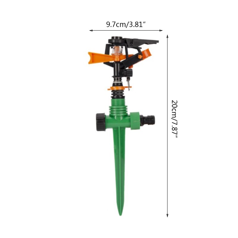 6Pcs 1/2 Inch Garden Jet Sprinkler Head 360 Rotati... – Grandado