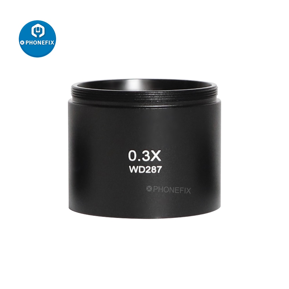 0.3X 0.7X 1X 0.5X 2.0X Microscoop Objectief WD30 W... – Grandado