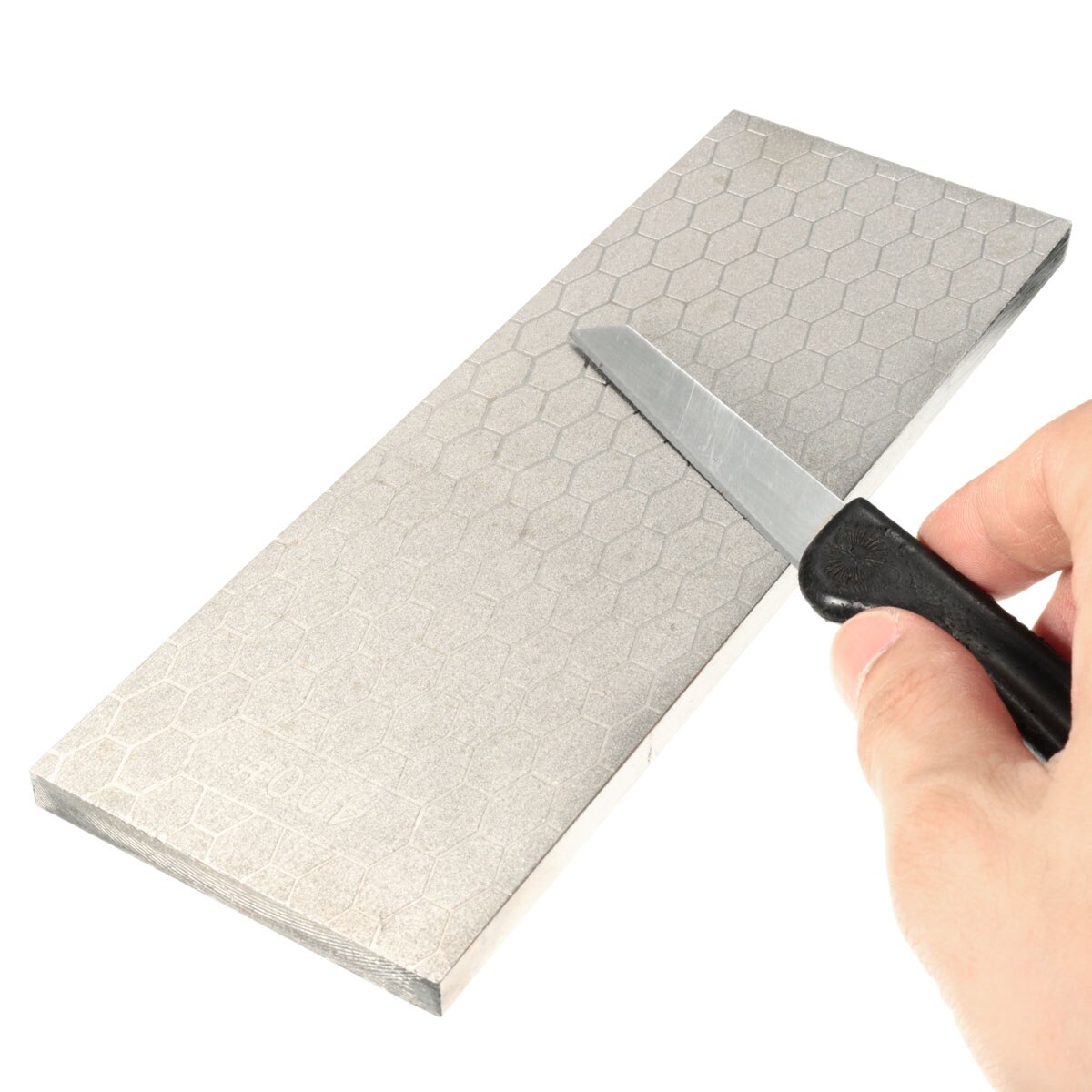 400/1000# Silver Double-Sided Grit Sharpeners Kitc... – Vicedeal