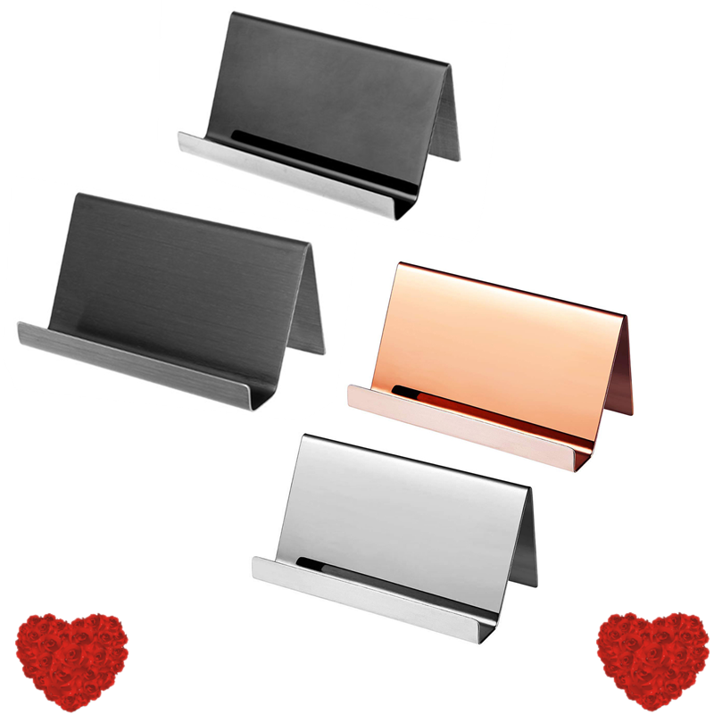High-End Stainless Steel Business Name Card Holder... – Vicedeal