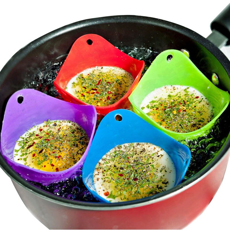 2 Stks/partij Ei Stroper Siliconen Pancake Egg Poa... – Grandado