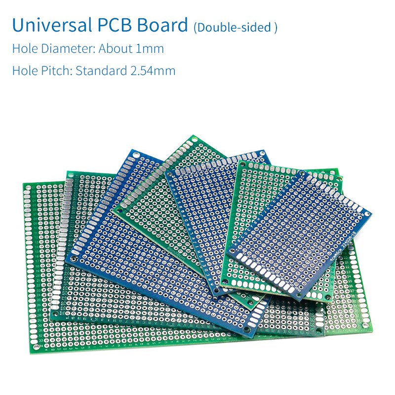 UNISIAN Double-Sided Universal PCB Board 2.54mm Ho... – Vicedeal