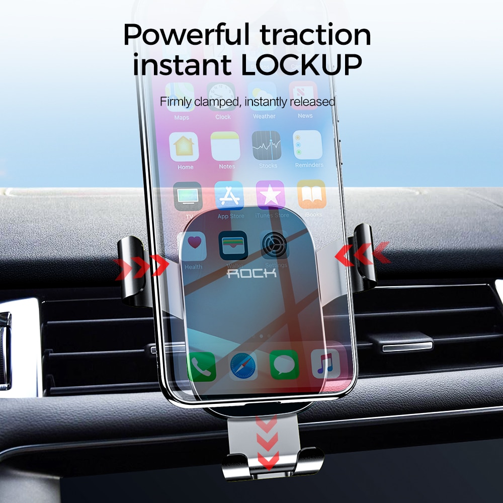 ROCK Auto Telefoon Houder Auto Air Vent Mount Houd... – Vicedeal