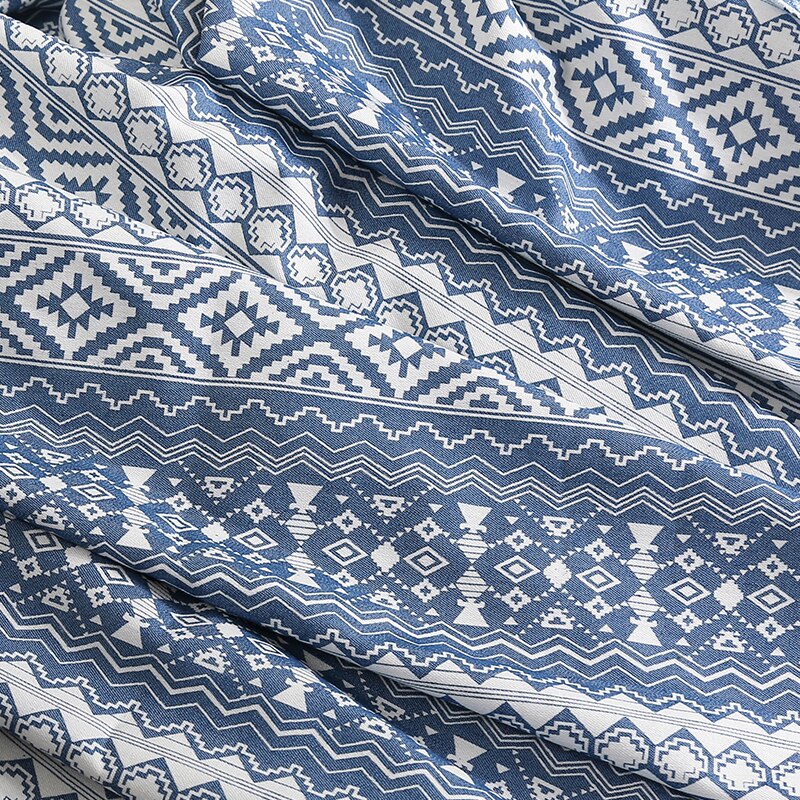 Thin and soft blue Series Polyester cotton fabric ... – Vicedeal