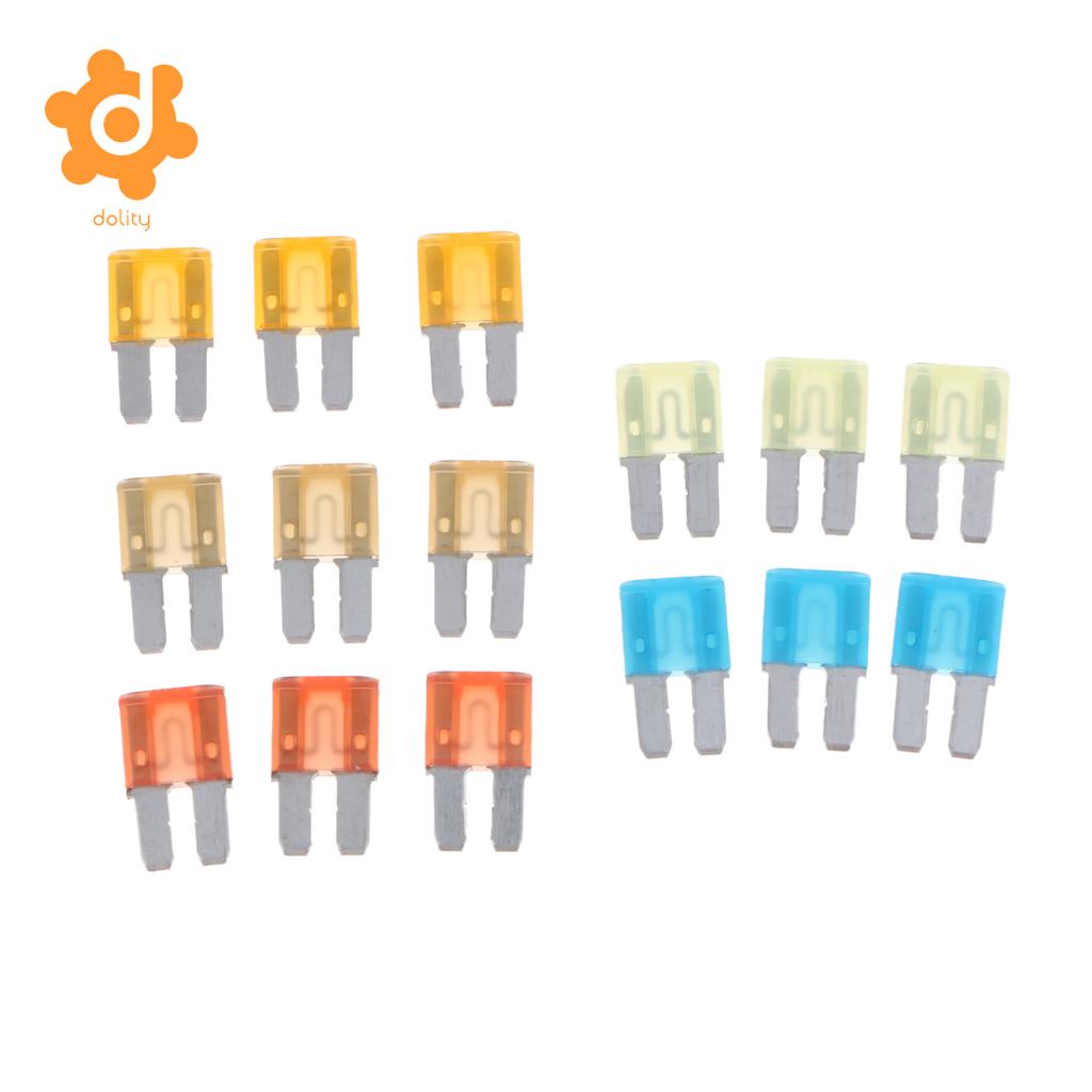 15 kpl micro mini pieni 2- lapainen sulake 5a 7.5a... – Grandado