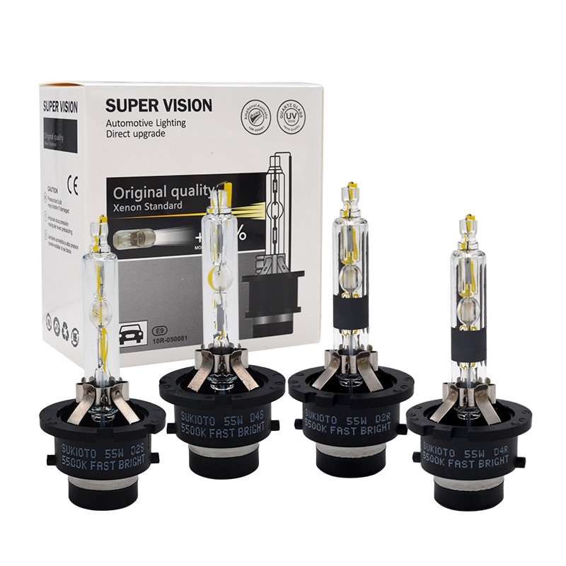 Hidlt xenon 55w d2s hid glödlampa 5500k snabbt lju... – Vicedeal