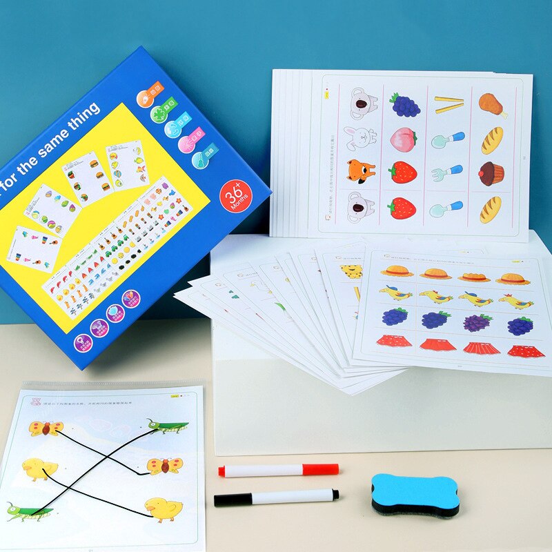 Children Drawing Connection Match Toy Observation ... – Grandado