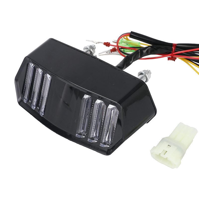 Motorrad LED Rücklicht Hinten Licht Signal Lichter... – Vicedeal