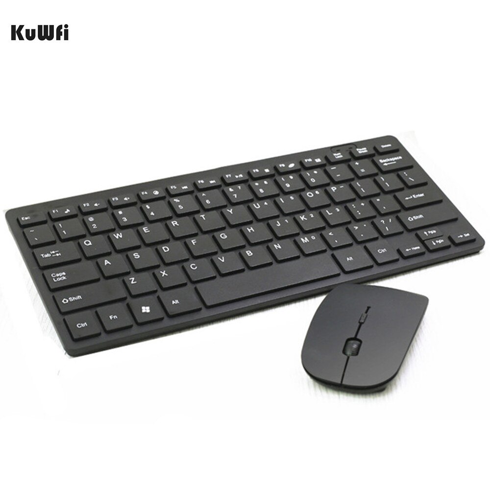 Wireless 2.4Ghz Multimedia Wireless Keyboard Mouse... – Grandado