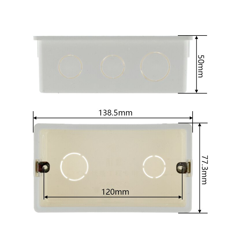 Concealed Wall Mounting Box Plastic Box 146mm*86mm... – Vicedeal