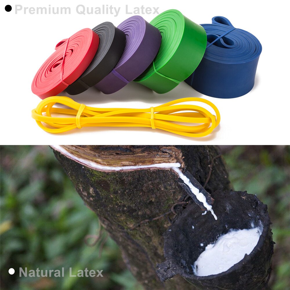 Resistance Band Exercise Elastic Natural late Work... – Vicedeal