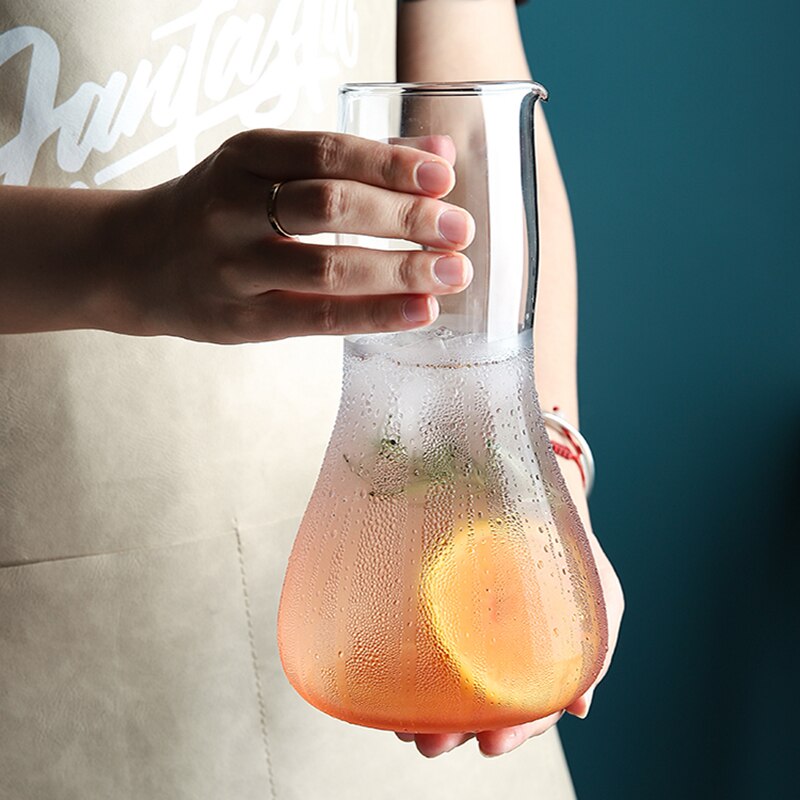 Kettle Glass Water Jug Kettle Tea Pot Gradient pea... – Grandado