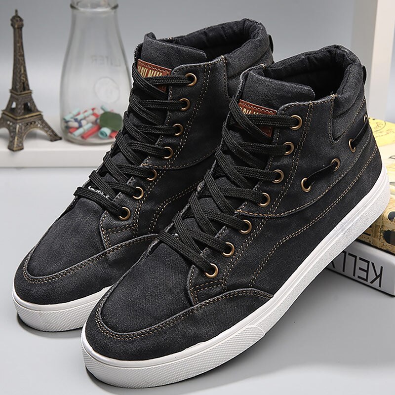 Amazing Mens Casual High Top Sneakers Photos