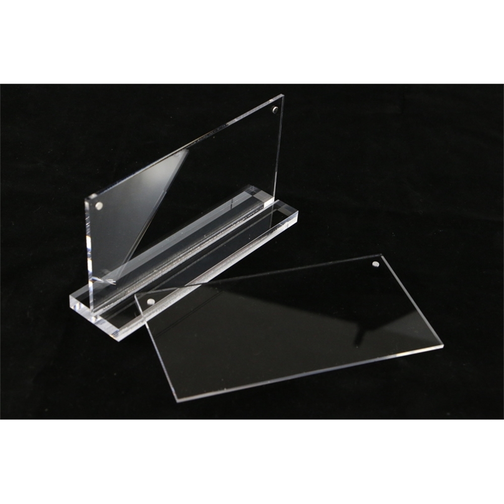 Acrylic Transparent Desk Sign Holder Photo Card Di... – Grandado