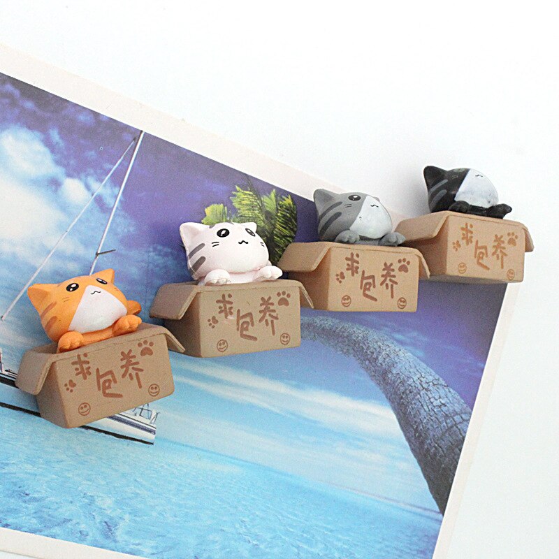 Leuke Kat Koelkast Magneten Cartoon Leuke Dier Kat... – Vicedeal