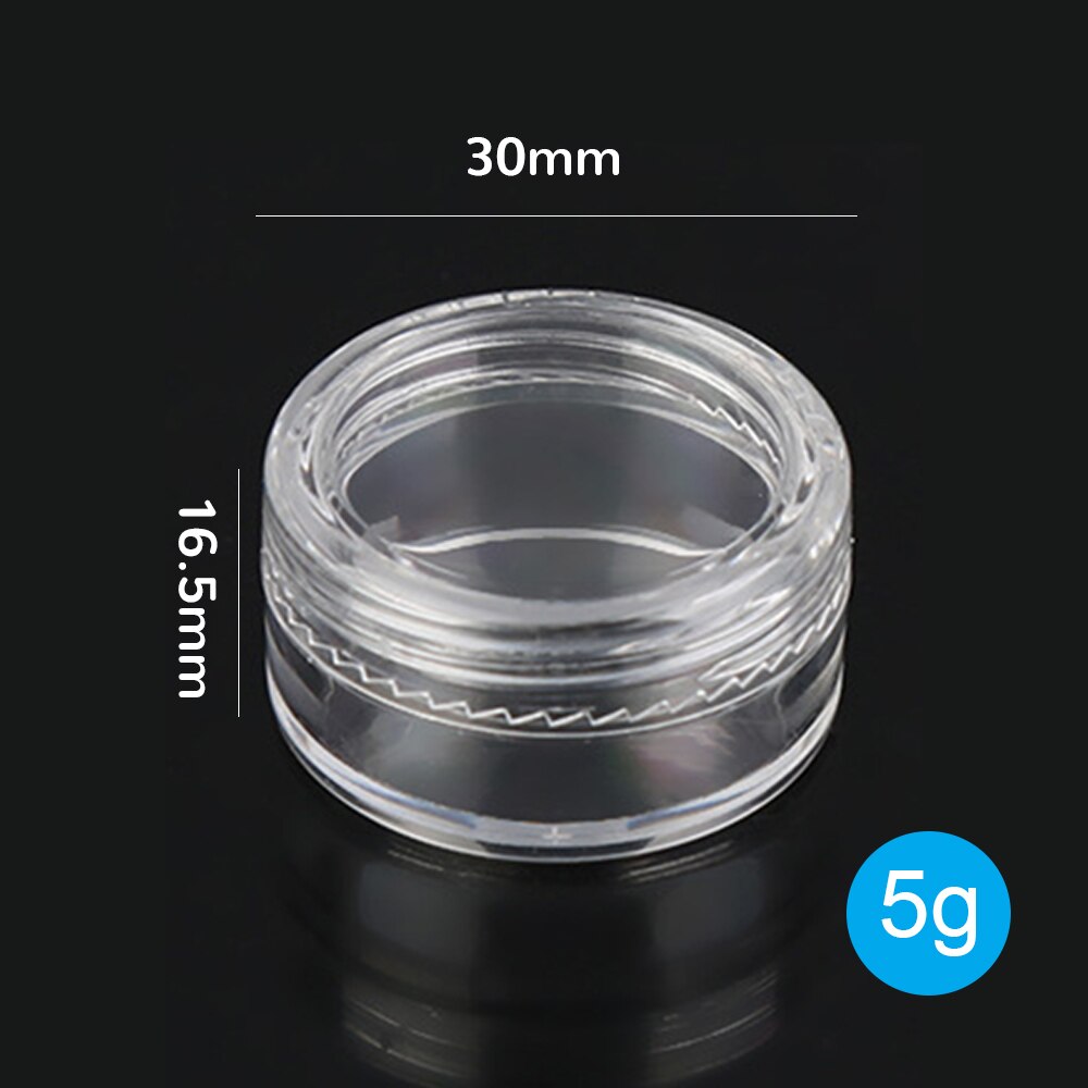 20pc/Lot Sample Clear Cream Jar 5g Mini Cosmetic B... – Grandado