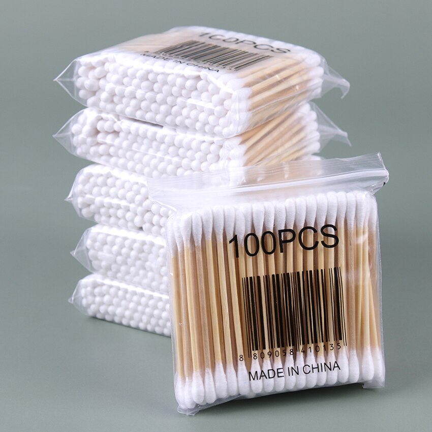 100PCS/Pack Double Head Cotton Swabs Women Makeup ... – Grandado