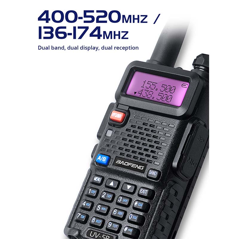 2Sets UV 5R Walkie Talkie Radio Station Comunicado... – Grandado