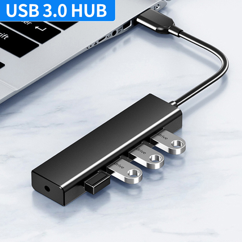 4 in 1 USB HUB High Speed 4 Ports USB 3,0 Hub USB ... – Grandado