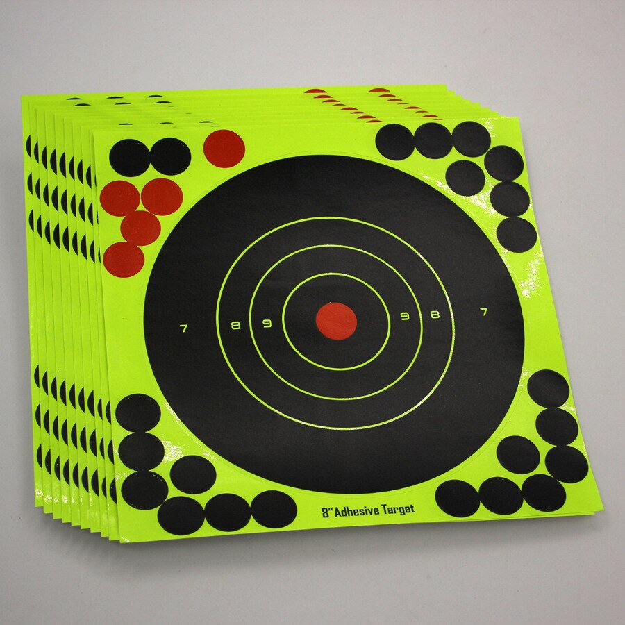 50 Pcs 8-Inch Splash Flower Target Paper Adhesive ... – Grandado