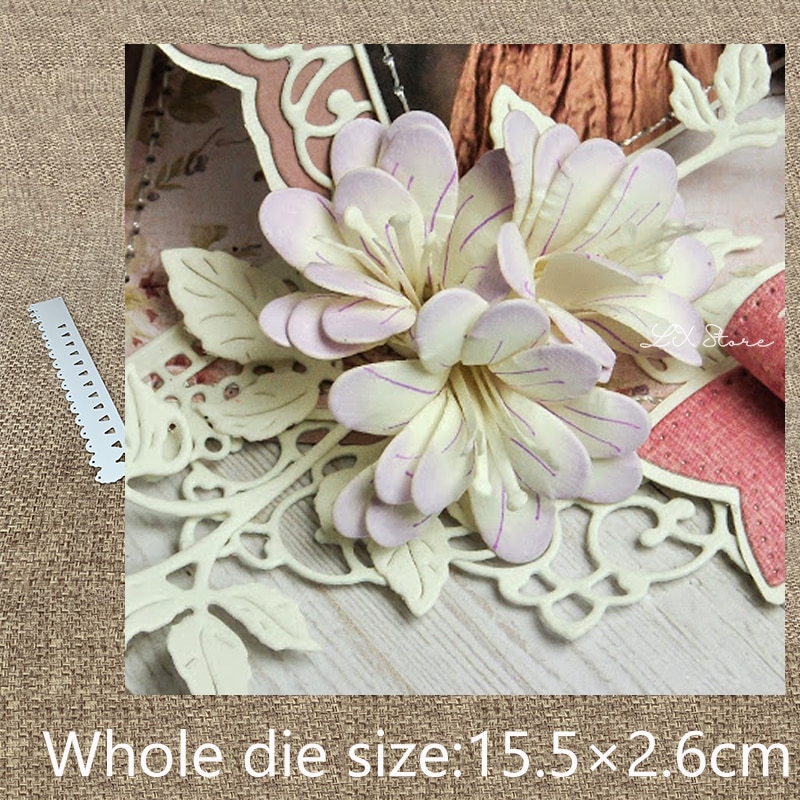 Craft Metal Cutting Die roll up flower decoration ... – Grandado