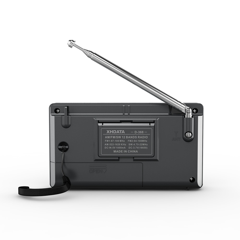 XHDATA D-368 Portable Radio FM AM SW Shortwave Rad... – Grandado
