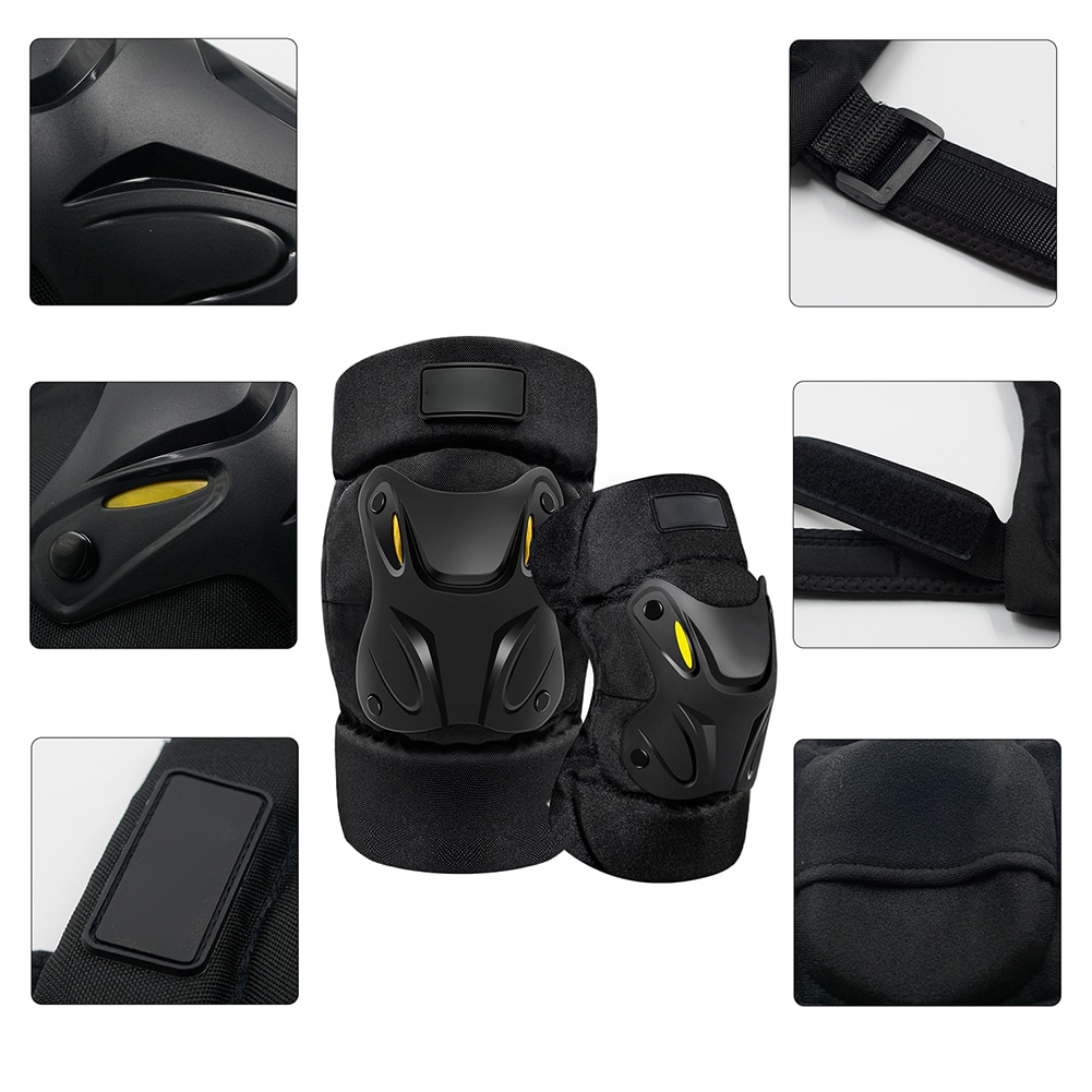 WUPP Motorcycle Knee Elbow Pads with Reflective St... – Grandado