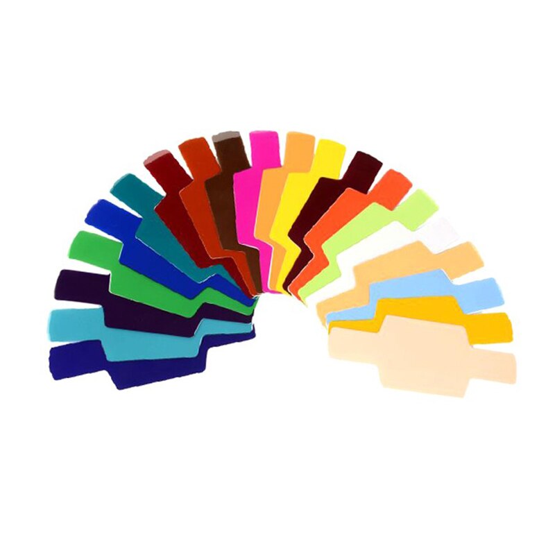 20 Color Photographic Color Gels Filter Card Light... – Grandado