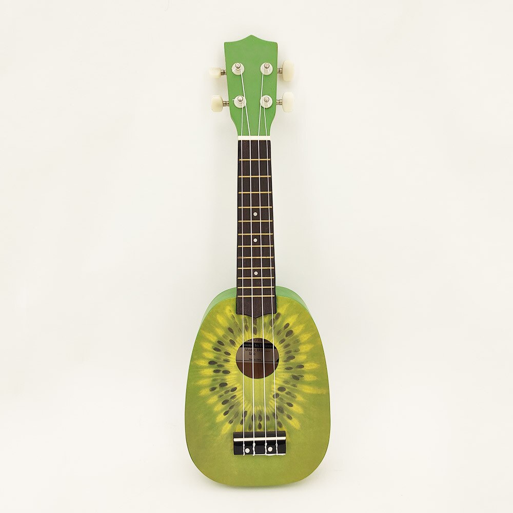 21-Inch Basswood Material Kiwi Fruit Pattern Ukule... – Grandado