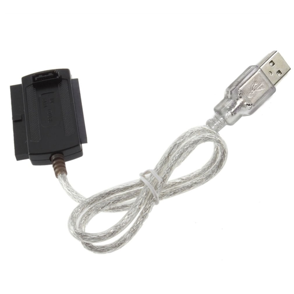 1pc Black USB 2.0 to IDE SATA 5.25 S-ATA/2.5 480mb... – Grandado