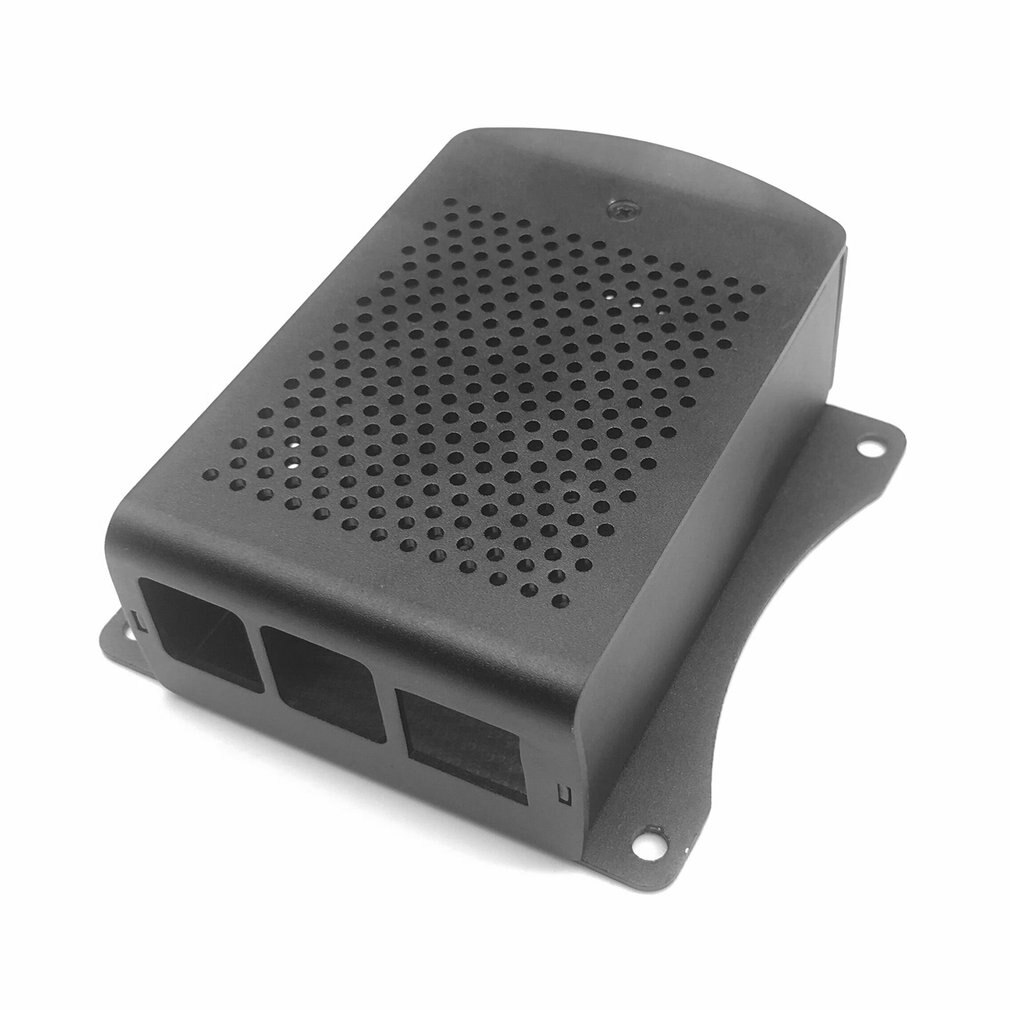 Voor Raspberry Pi 4B Aluminium Case Black Metal Sh... – Vicedeal