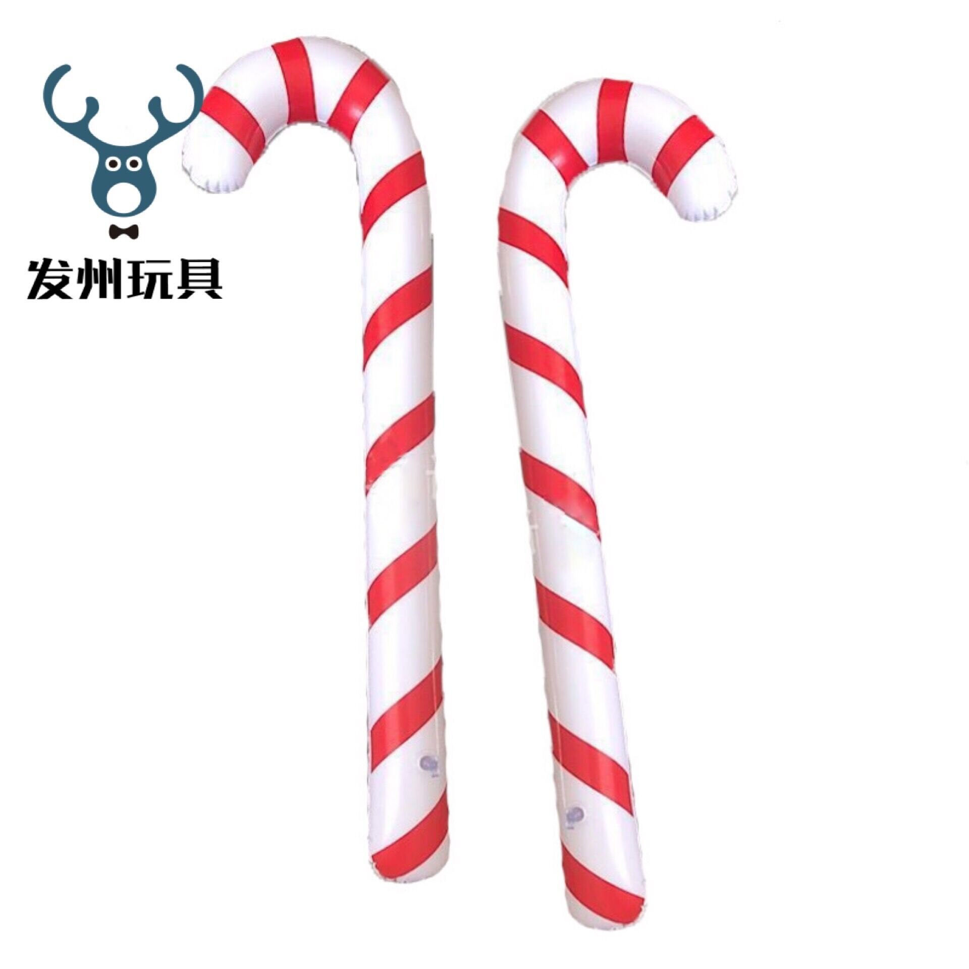 Inflatable Walking Stick PVC Christmas Inflatable ... – Grandado