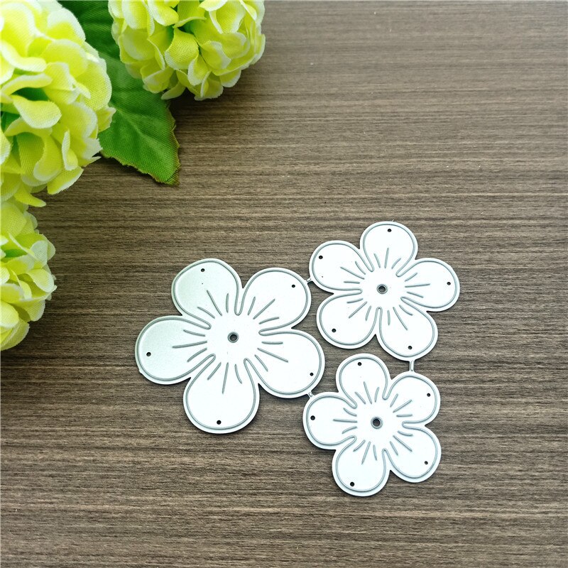 Crazyclown Flower Metal Cutting Dies Stencils for ... – Grandado
