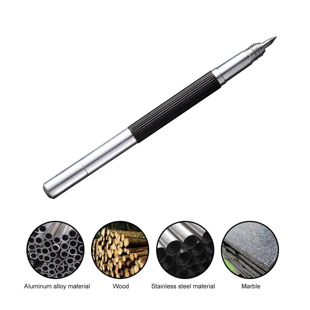 Tungsten Carbide Tip Scriber Pen Dubbele Kop Grave... – Vicedeal