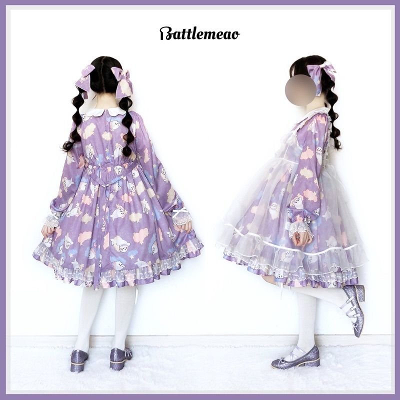 Lolita dress lolita baby seal dress op cute sweet ... – Grandado