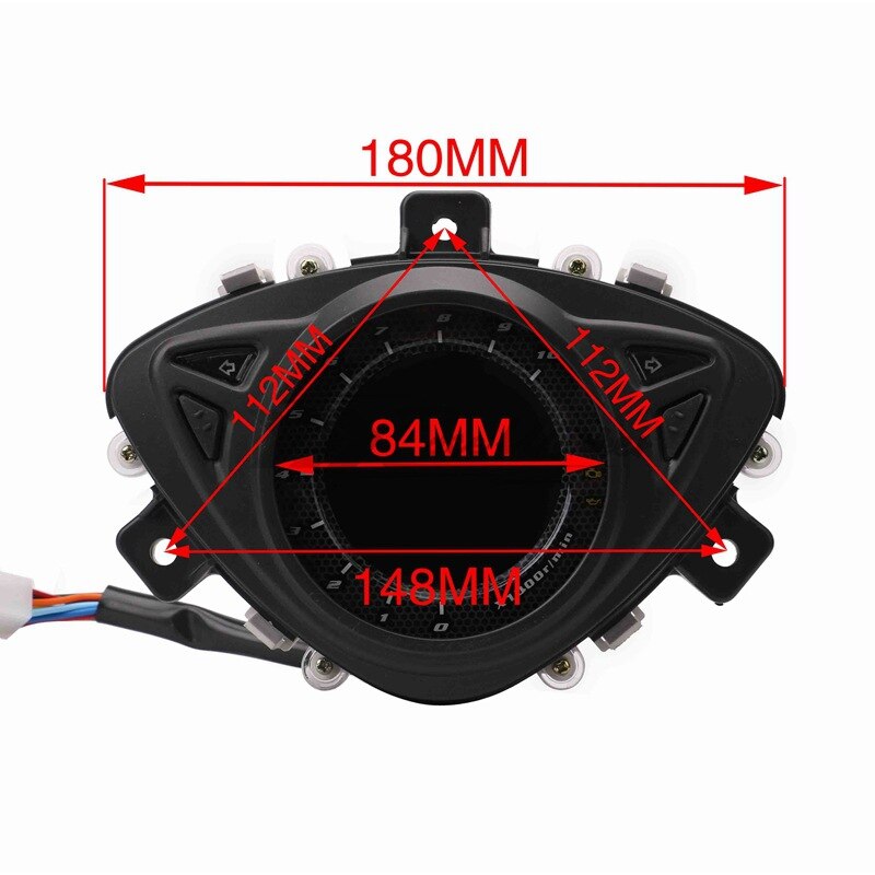 Rsz motorsykkel hastighetsmåler motor instrument 1... – Vicedeal