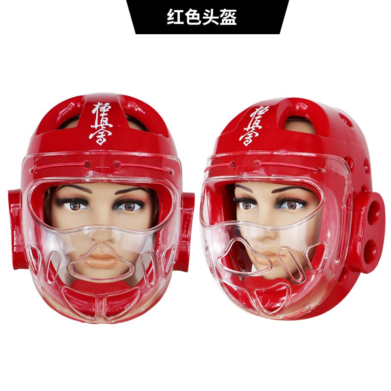 Taekwondo helmet Sanda kick Boxing Head Guard Head... – Vicedeal