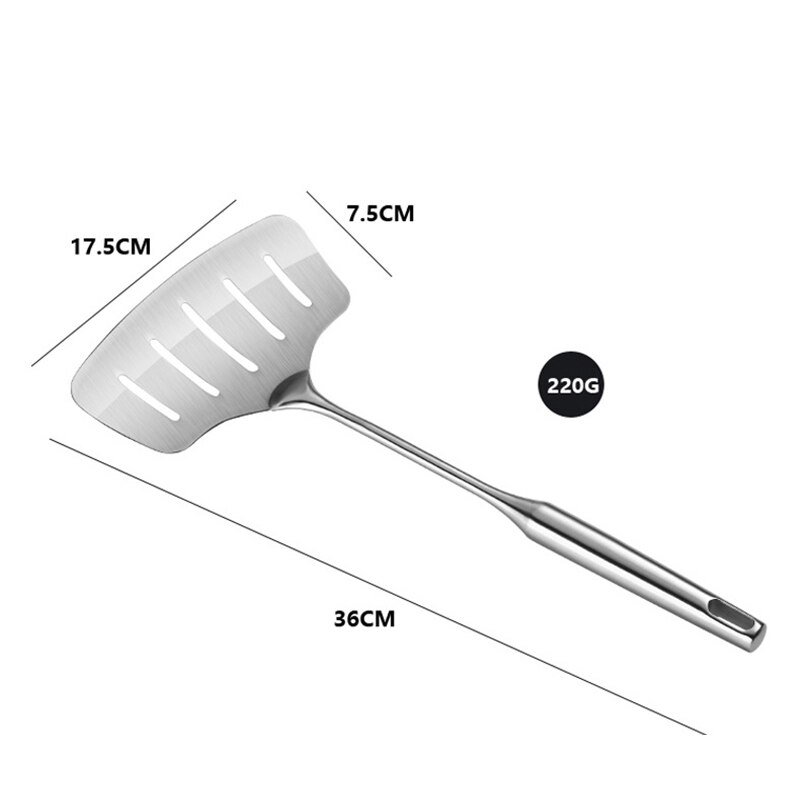 Stainless Steel Fried Fish Shovel with Long Handle... – Vicedeal