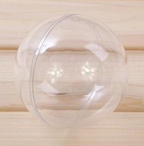 30pcs 7/8/9/10cm clear plastic sphere Candy Christ... – Grandado