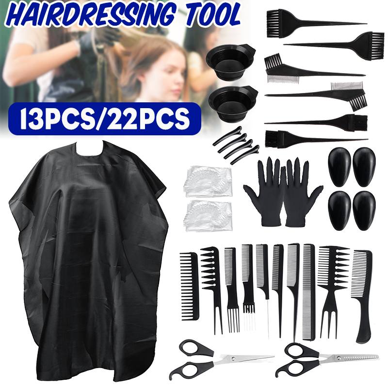 22/13Pcs PHair Styling Tool Set Salon Hair Barber ... – Vicedeal